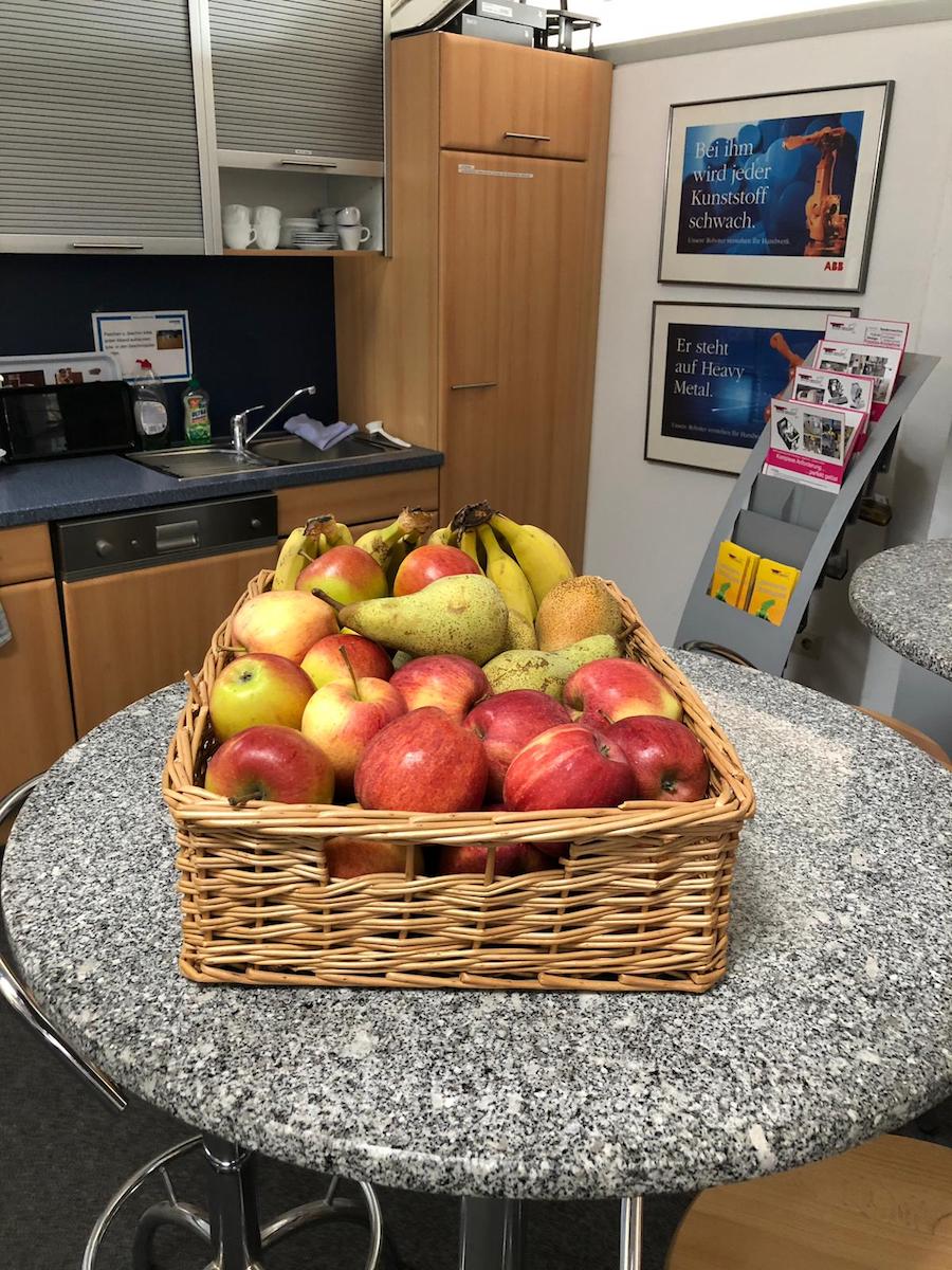 Obstkorb fürs Büro – Obsthof Henes
